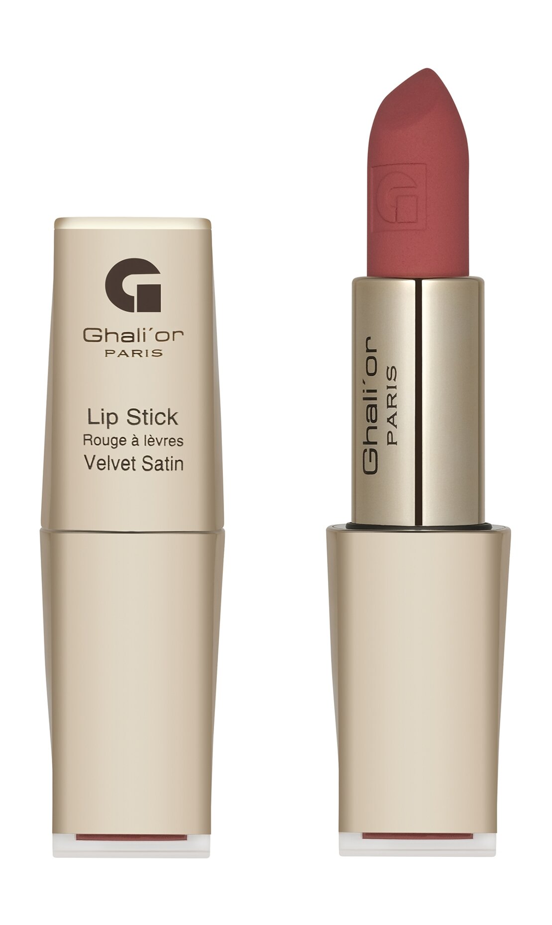GHALI`OR PARIS Помада для губ бархатная матовая Ghali’Or Lip Stick Velvet Matt Satin, 108