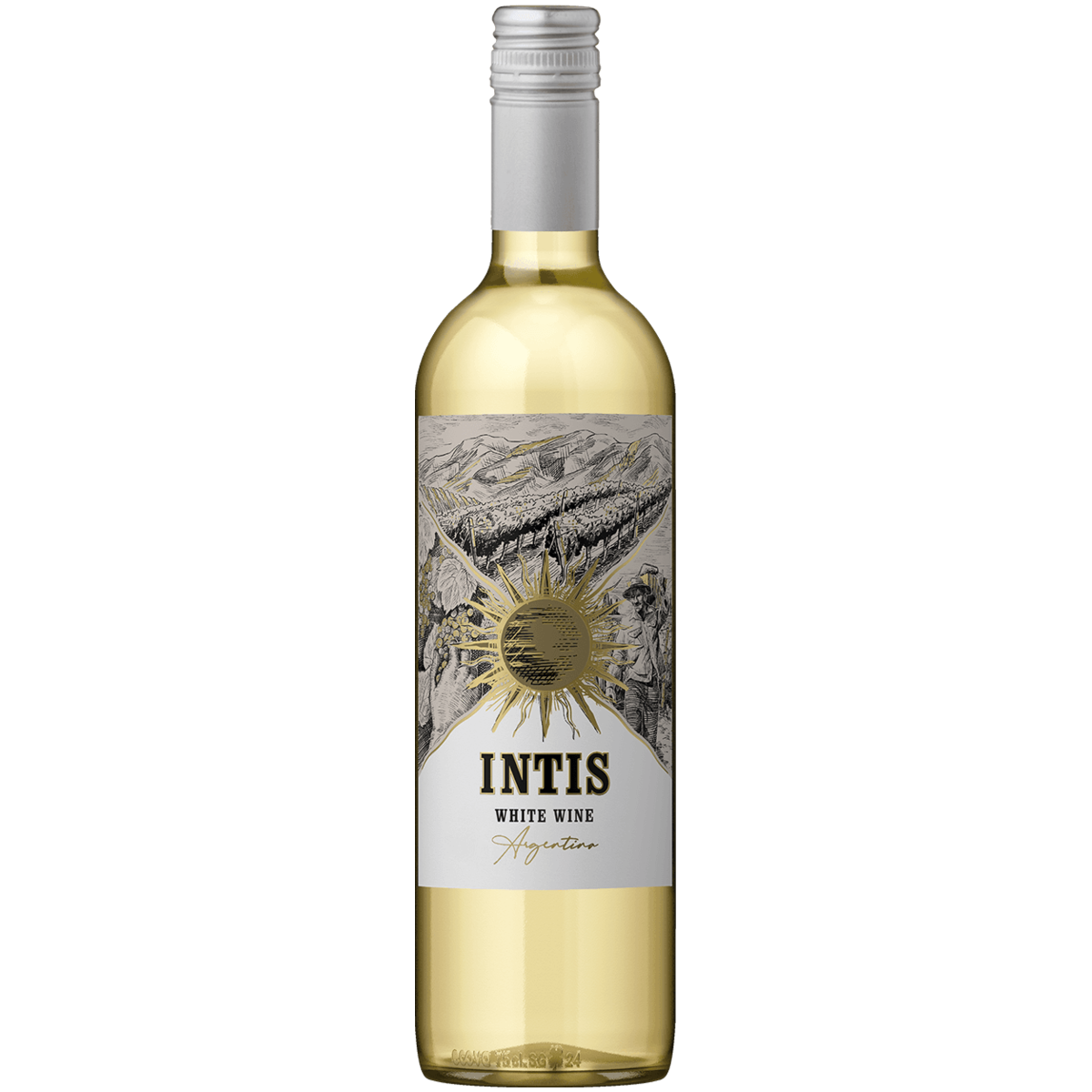 Вино Intis White Wine Argentina белое сухое 0,75 л