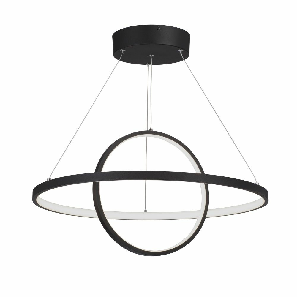 Светильник Светодиодный Vitaluce V4676-1/2S, LED 56Вт, 3900-4200K, 3530 Lm Черный, Матовый / Виталюче.