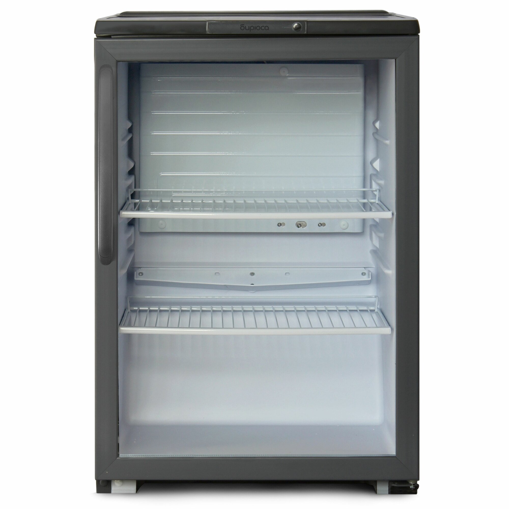 Холодильный шкаф-витрина Бирюса W152, матовый графит