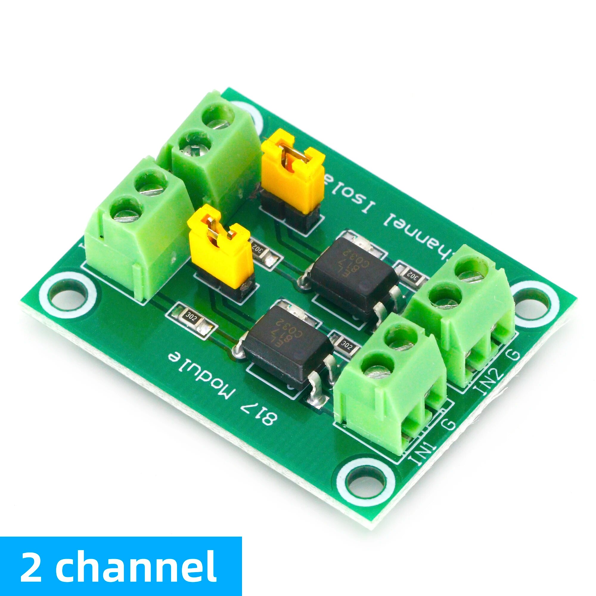 PC817 3,6-30V 2 4 канальная оптопара изоляционная плата преобразователь напряжения модуль адаптера драйвер фотоэлектрический изолированный модуль 817