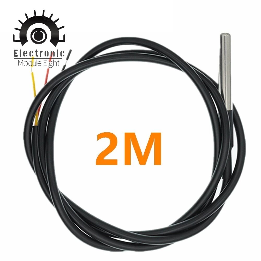 DS18B20 комплект датчика температуры 2M DS18b20 Cable