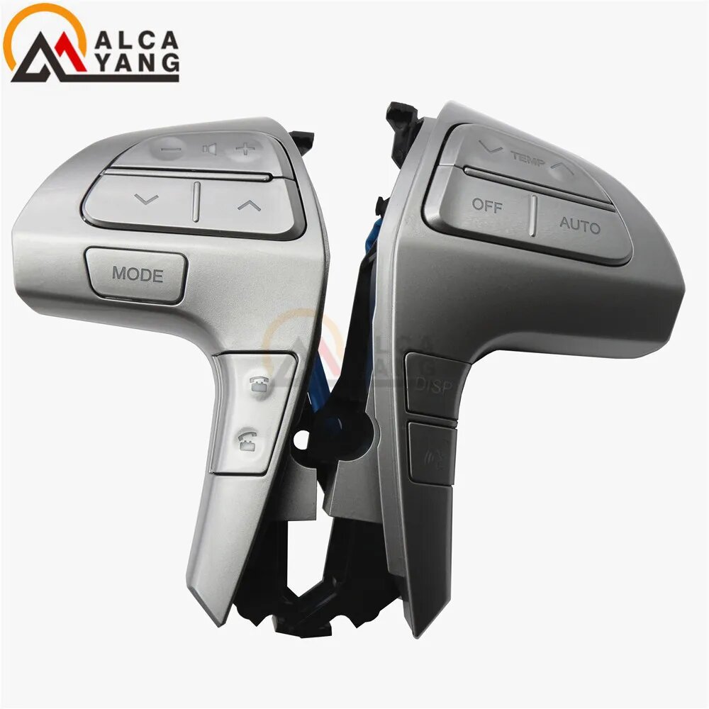 Кнопка управления аудиосистемой на рулевом колесе для TOYOTA HILUX VIGO COROLLA CAMRY UV silver