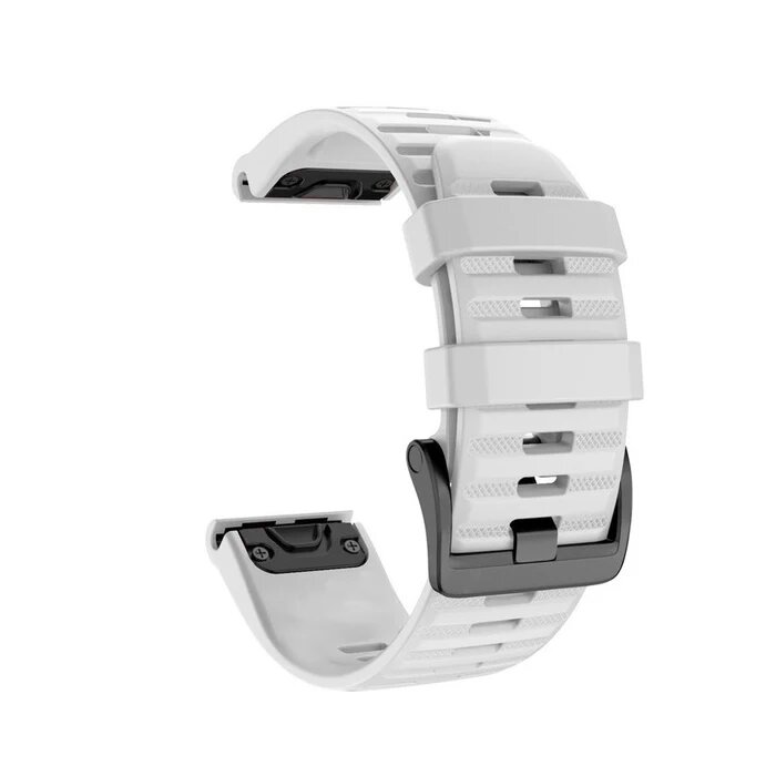 Белый силиконовый ремешок Garmin Easyfit