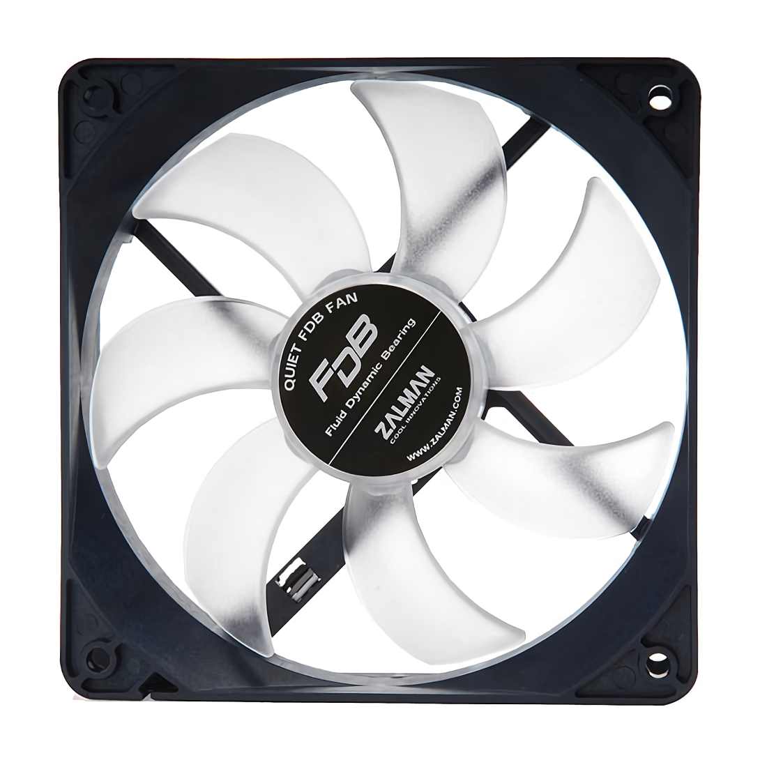 Вентилятор для корпуса Zalman ZM-F3 FDB SF (120×120×25мм, гидродинамический подшипник, 1200 об/мин)