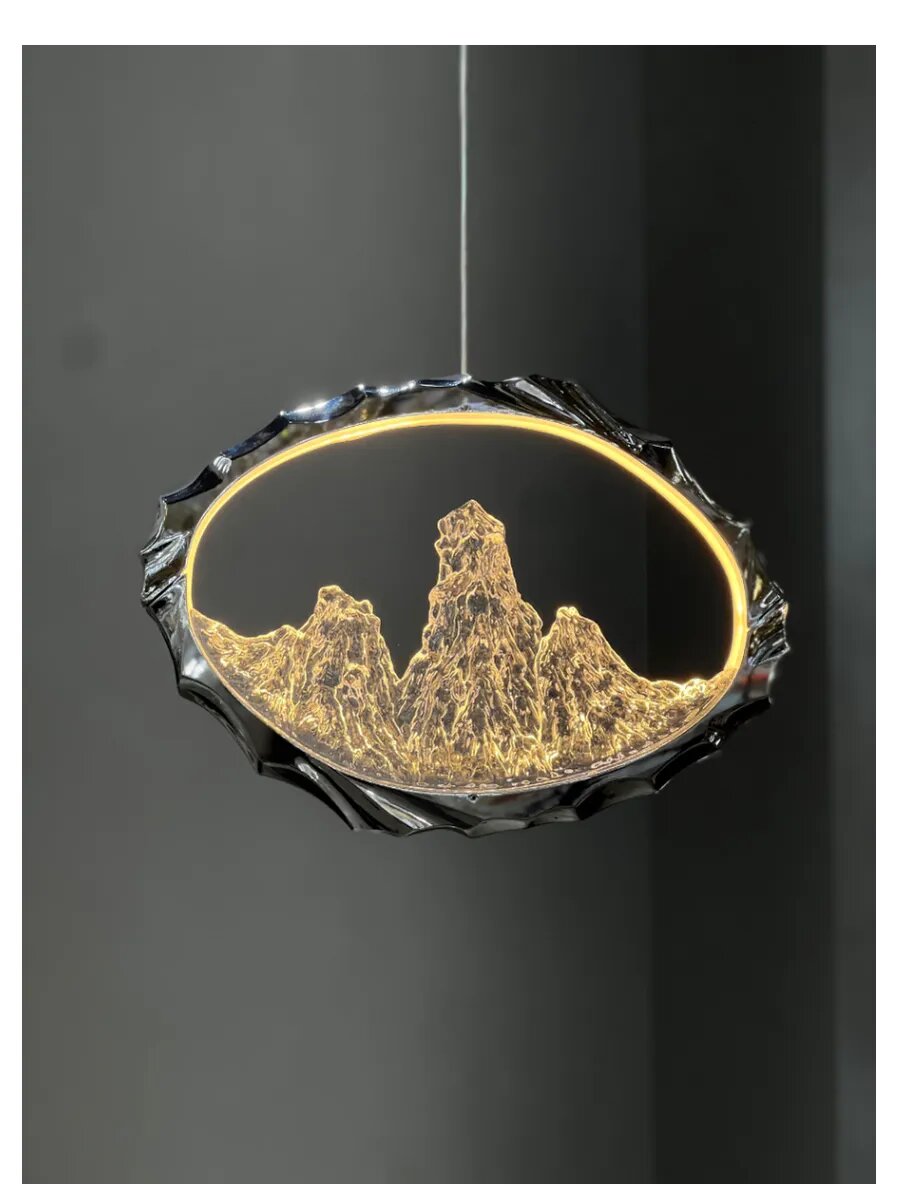Подвесной светильник newrgy lighting 9228/1CR, хром, прозрачный кристалл, цоколь LED, 40 Вт, свет нейтральный белый, для гостиной