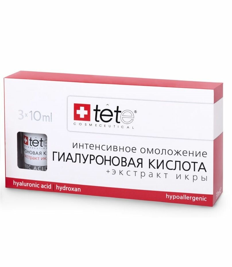 Гиалуроновая кислота с экстрактом икры TETe Cosmeceutical Hyaluronic Acid and Caviar Extract