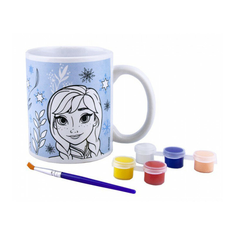 Кружка Холодное сердце 2: Волшебство керамическая + краски и кисточка (325 мл)