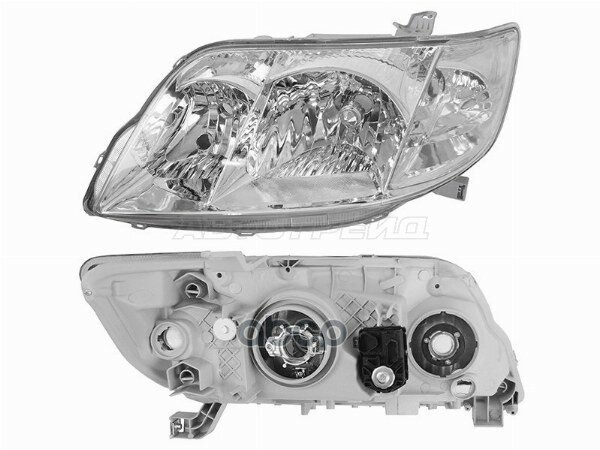 Фара Toyota Corolla Fielder (E120) 04-06 / Corolla JPN (E120) 04-07 (Слева/ Галоген/ под электрокорр Sat арт. ST-212-11G4L