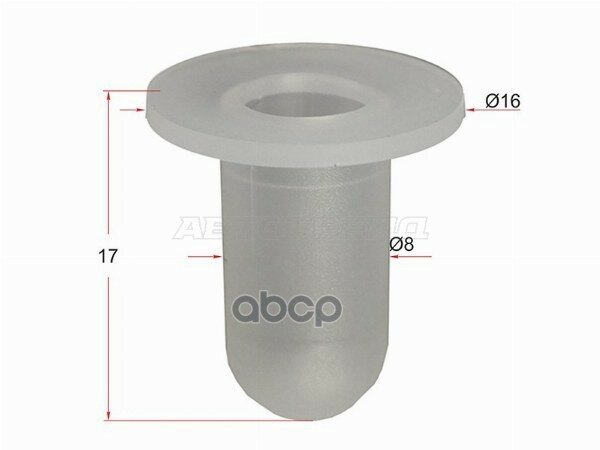 Клипса порога/двери RENAULT/VAG/CITROEN/ВАЗ (Продажа по 10шт) Sat арт. ST-M11170