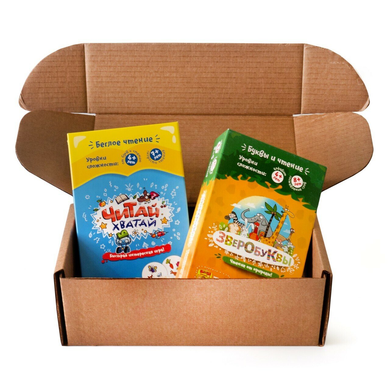 Набор настольных игр Банда умников Обучающий: Беглое чтение (УМ508)
