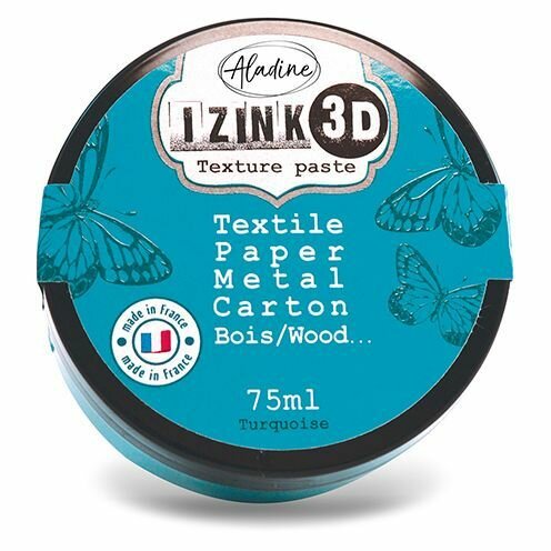 Паста текстурная EFCO "Izink 3D", бирюзовая, 75 мл