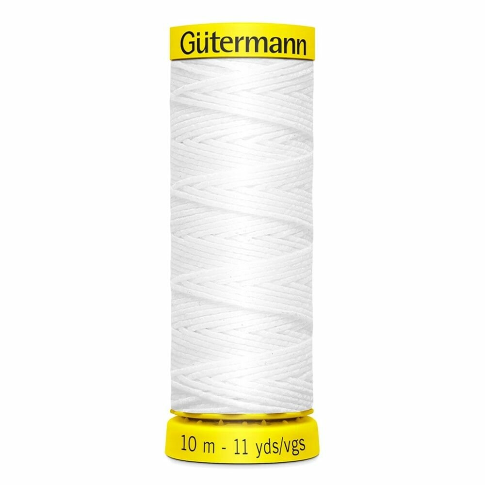 Эластичная нить Gutermann Elastic 15/10 м для сборок и рюшей, цвет 5019, 5 шт (9)
