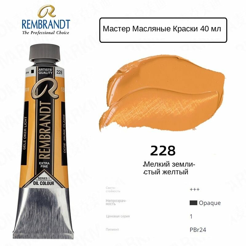 Talens REMBRANDT Уровень магистра Краска масляная