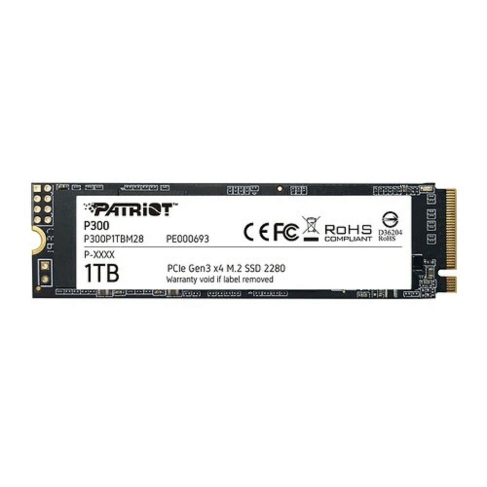 SSD диск Patriot P300P1TBM28, 1000 ГБ PCI-Express