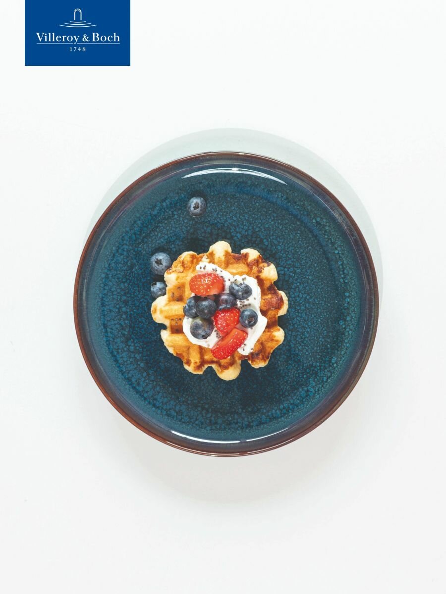 Салатная тарелка 21 см, Crafted Denim, like. by Villeroy & Boch, Премиум-Фарфор