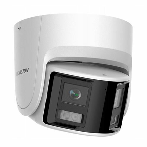 Hikvision DS-2CD2346G2P-ISU/SL(2.8mm)(C) 4Мп панорамная уличная купольная камера IP-камера