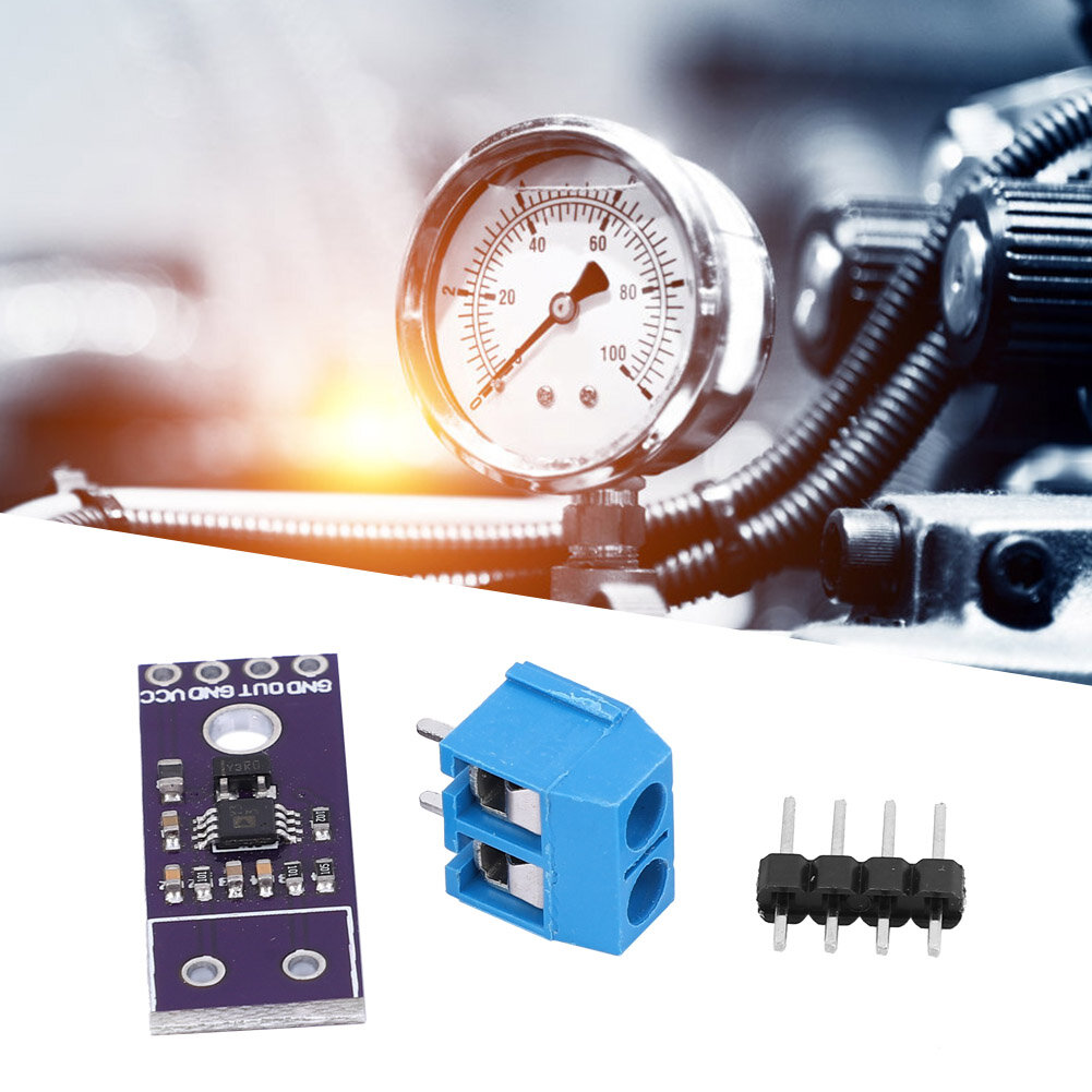 AD8495 Armz K Type Analog Output Amplifier Module, 1 x Operational Amplifier Module, 1 x Pin Header, 1 x 2-Pin Socket