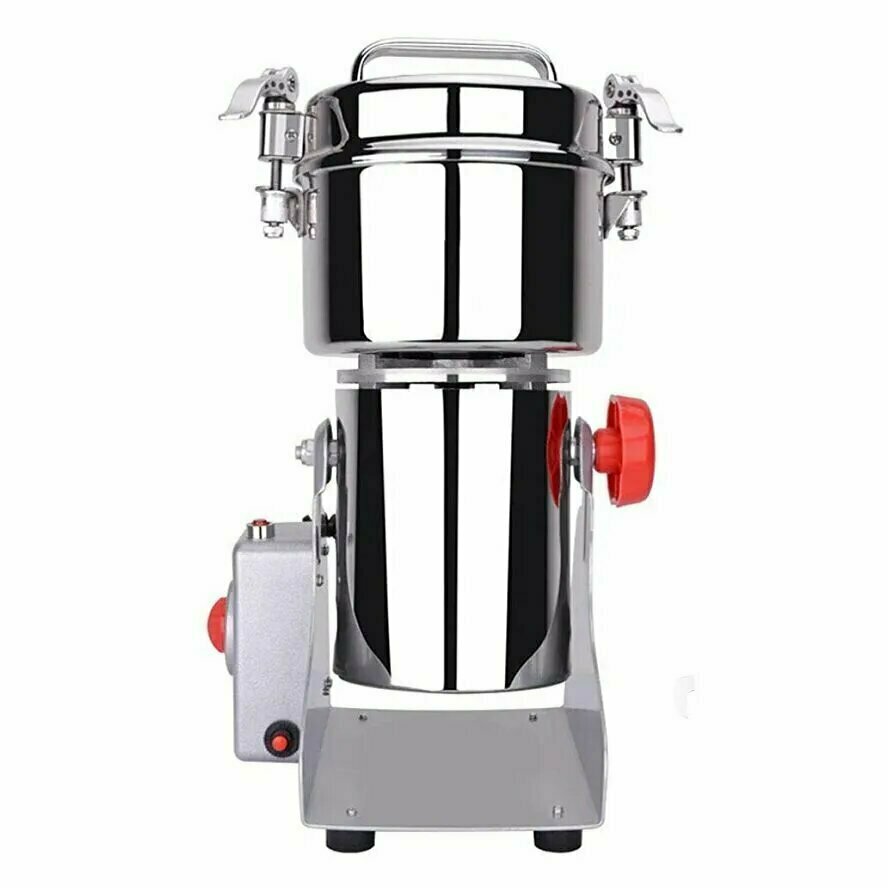 Мощный измельчитель для сухих продуктов. Электрическая мельница для специй, зерна, соли, муки. Блендер-дробилка для дома.