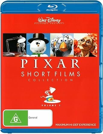 Коллекция короткометражных мультфильмов Pixar: Том 1+2+3 Blu-ray (блю рей диски)