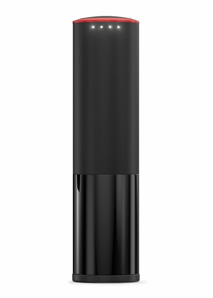 Электрический штопор CIRCLE JOY CJ-EKPQ02, нержавеющая сталь, черный