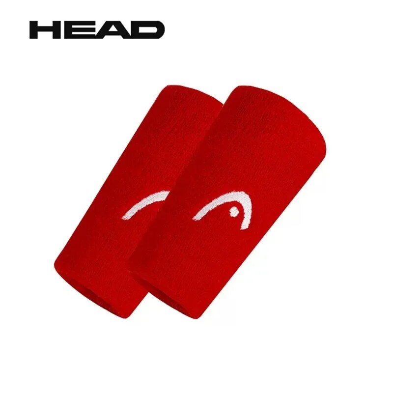 Спортивные наручные повязки HEAD RED L 2 шт.