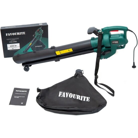 Favourite Tools Пылесос-воздуходувка VCB 2000 садовый 2000Вт FAVOURITE
