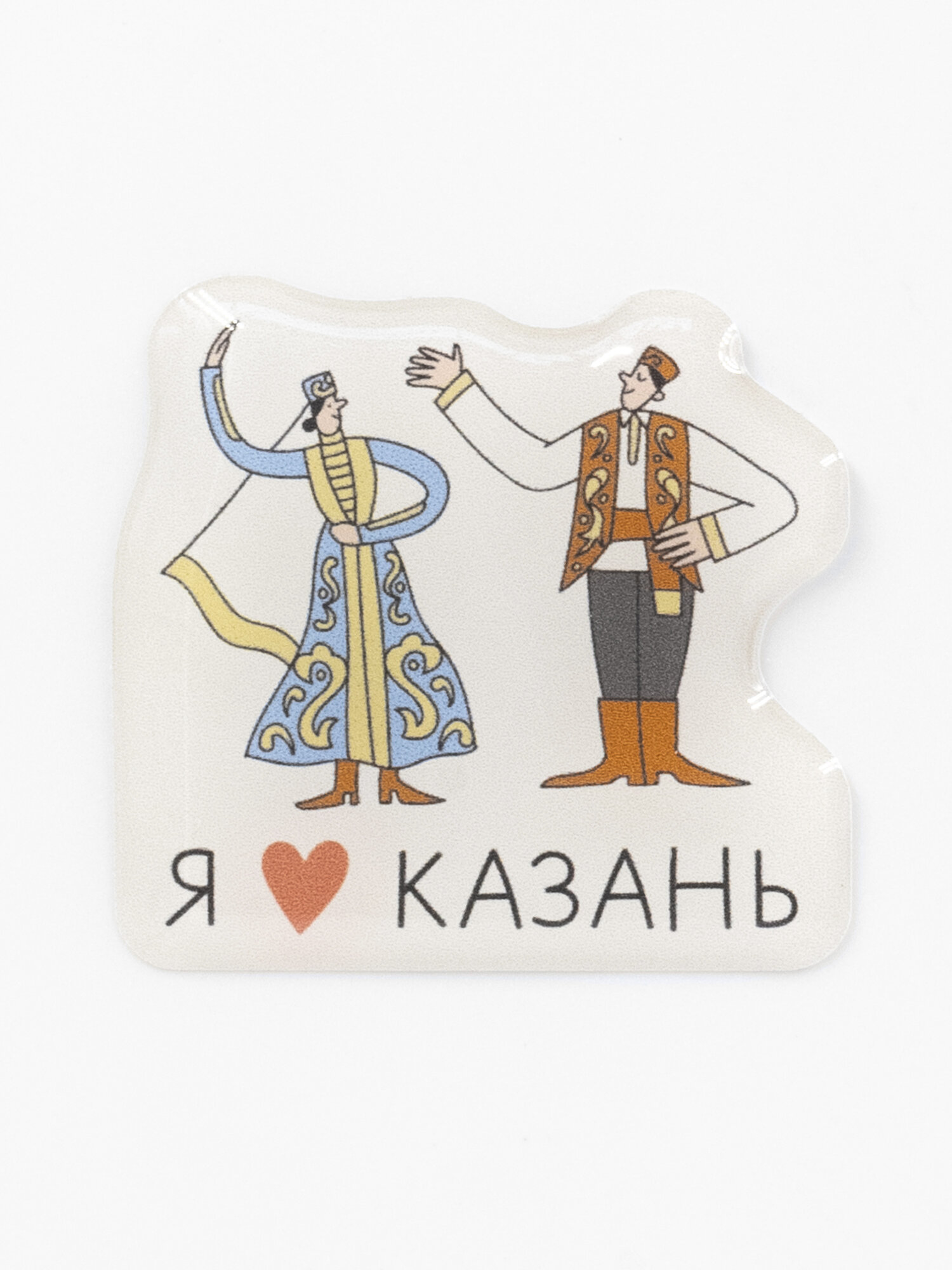 Стикер объемный "Казань. Танцы"