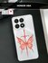 Силиконовый чехол на Honor X8A / Хонор X8A с принтом Бабочка и меч