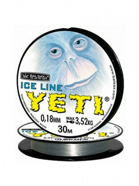 Леска BALSAX Yeti (13-12-20-380 (30 м 0,08мм) )