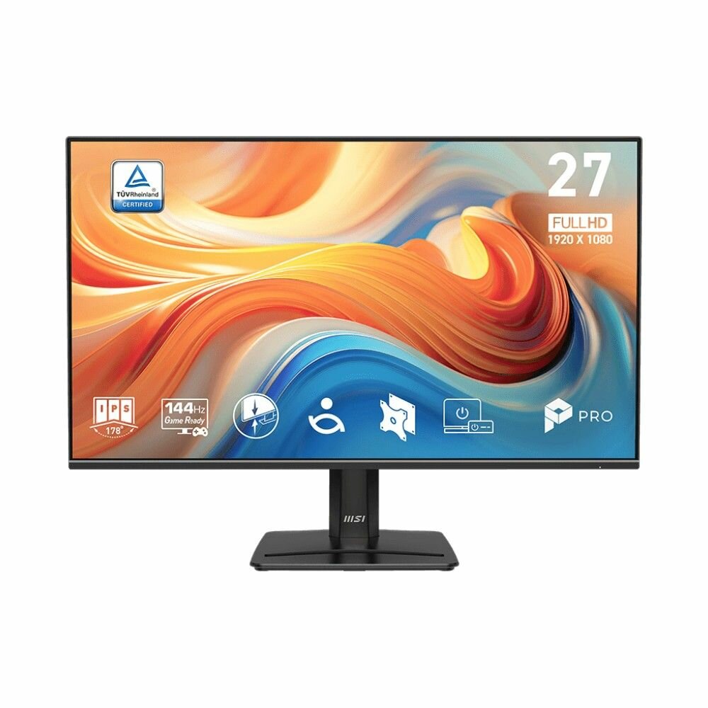 27" Монитор MSI PRO MP271 E14A, IPS, 1920x1080, 144 Гц (9S6-3PE9CM-010)