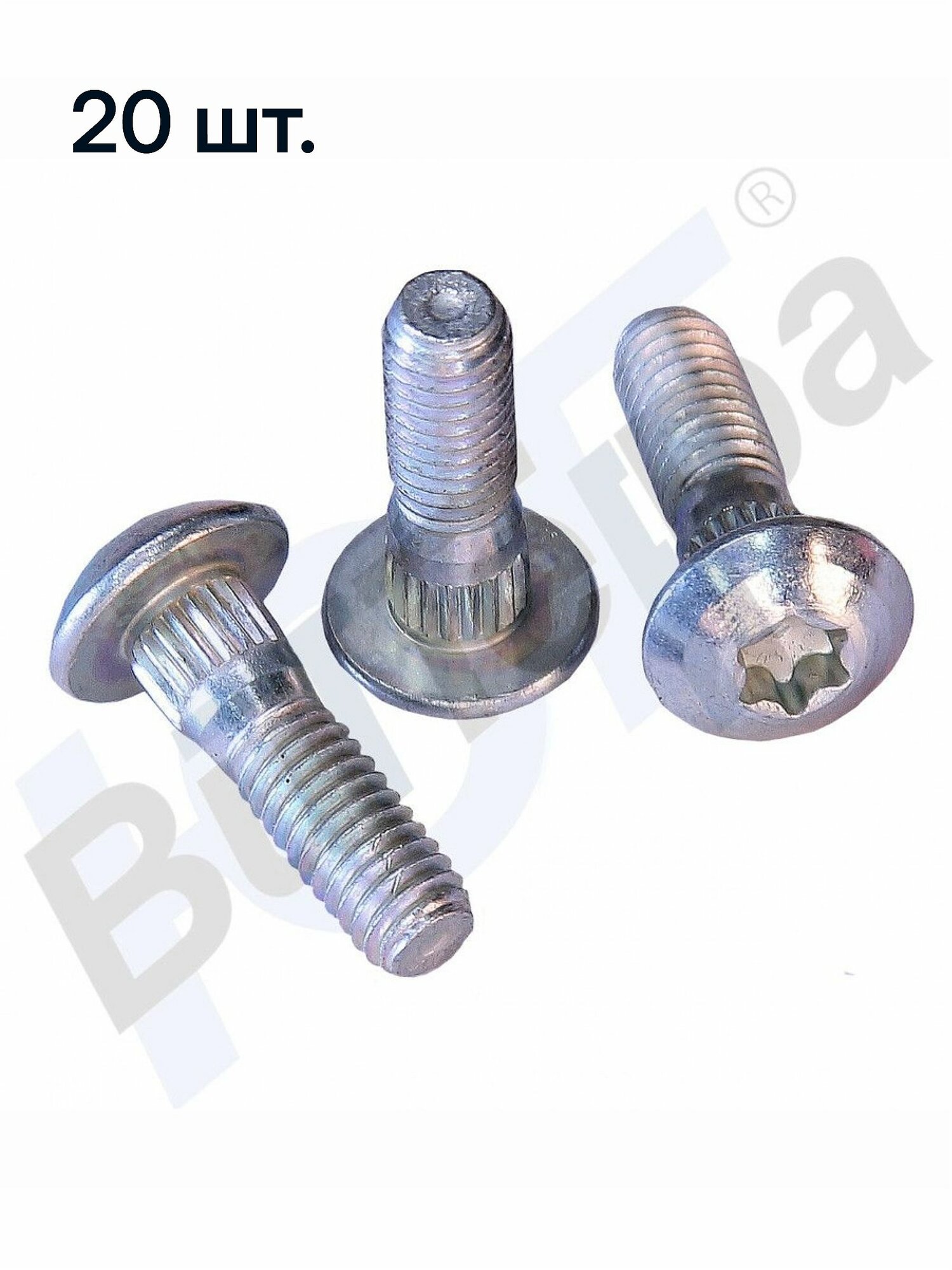 14547.01 Болт для крепления сегмента М6х20, торкс (6264070, 84429100) 20шт.