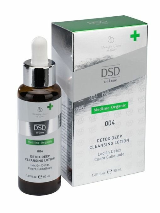 DsD de Luxe - 004 Detox Deep Cleansing Lotion, Детокс лосьон для глубокого очищения, 50 мл