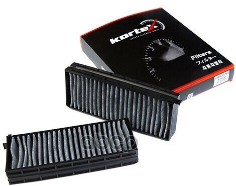 Фильтр салонный HYUNDAI SONATA (ТагАЗ)/KIA MAGENTIS 01- (к-т) угольный KC0026S KORTEX арт. KC0026S