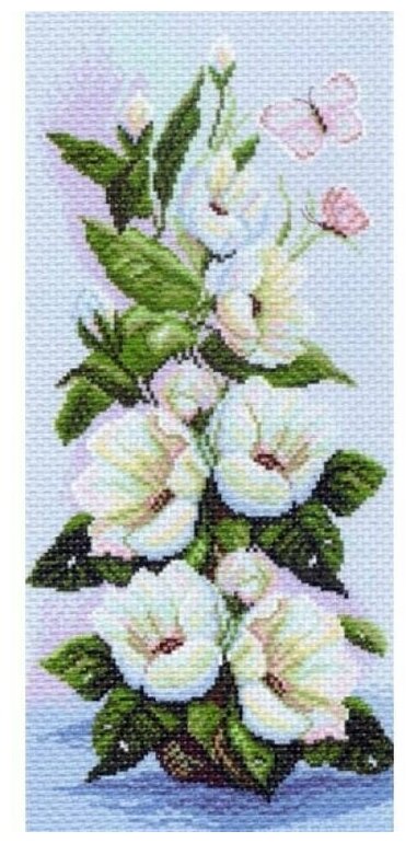 Рисунок на канве Матренин Посад "Магнолии", 24x47 см