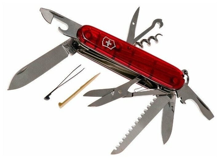 Нож перочинный VICTORINOX Huntsman, 91 мм, 15 функций red