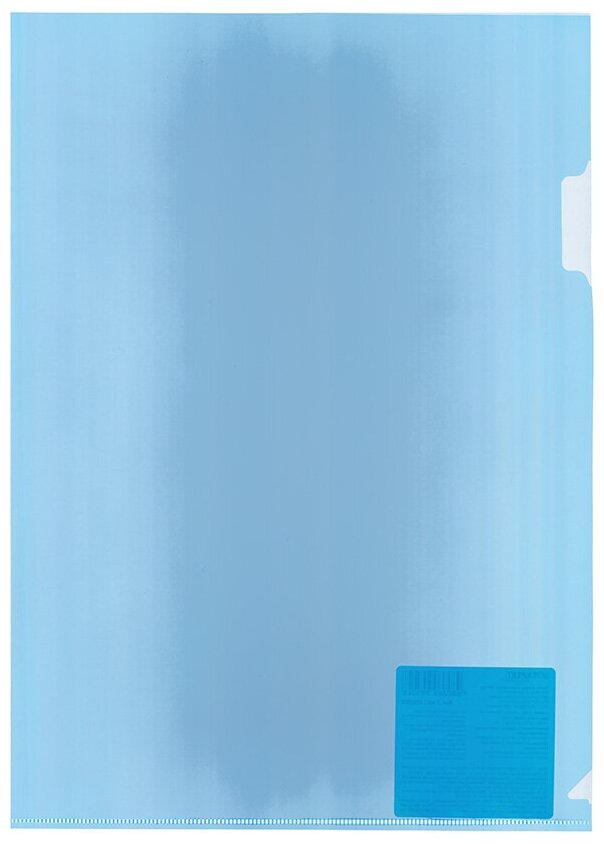 "Expert Complete" Classic Папка-уголок песок 120 мкр. А4 20 шт. синяя 2202092