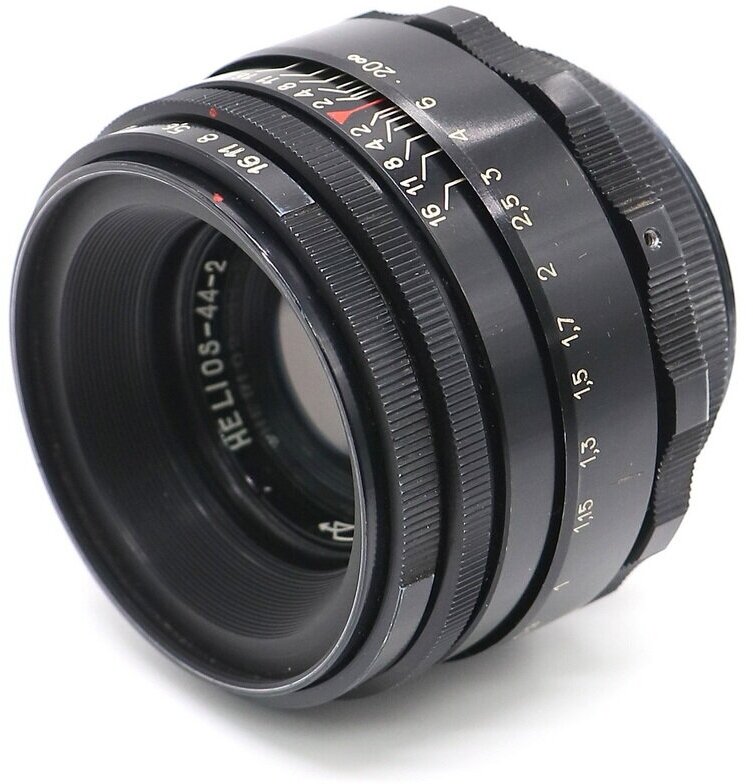 Редкий мануальный объектив Helios-44-2 2/58 глянцевый