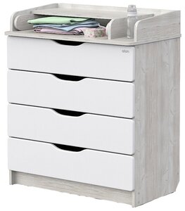 Детские комоды Атон М Комод Атон СИРИУС-2 WOOD (сосна касцина) — купить ...