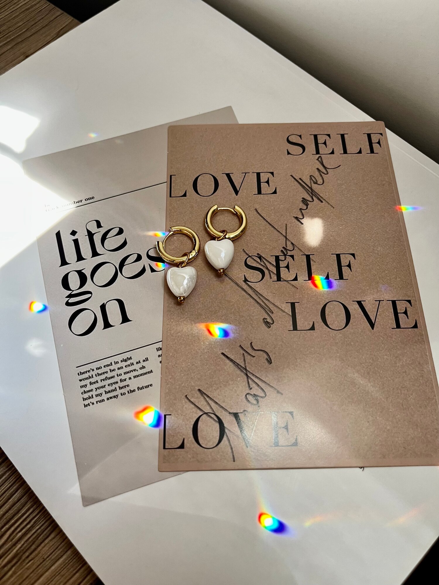 Серьги конго CHEPIKOVA accessories, керамика