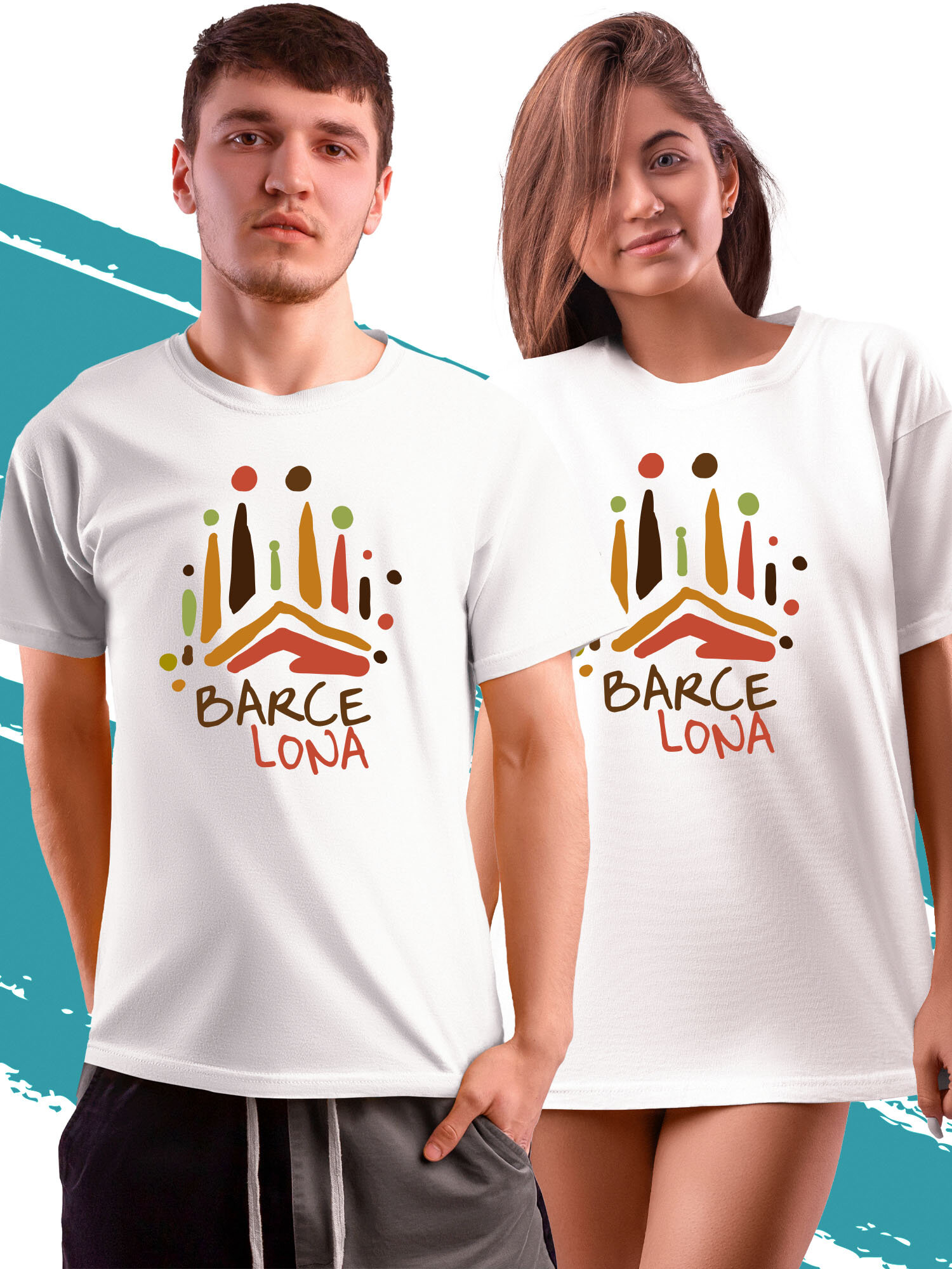 Футболка Barcelona-Барселона Католония