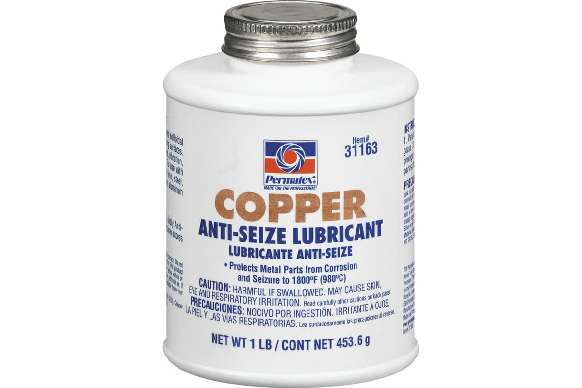 Смазка Медная противозадирная смазка Permatex Copper Anti-Seize Lubricant Permatex арт. 31163