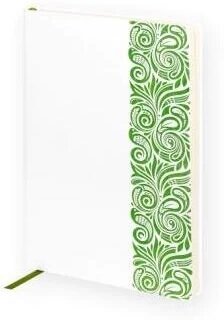 Portobello trend, ежедневник недатированный, portobello trend, russia, 142 х 213, 256 стр, белый/зеленый,