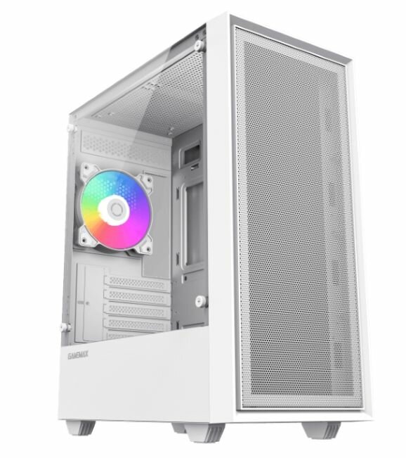 Компьютерный корпус GameMax STORM WH (STORM WH) белый - Mini Tower, Micro-ATX, Mini-ITX, USB 3.2 Gen 1 Type-A, USB 2.0 Type-A