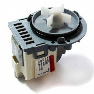 Сливной насос (помпа) Askoll M331/M230/M223 для стиральной машины Indesit, Ariston, Stinol (3 винта, фишка назад, без улитки)