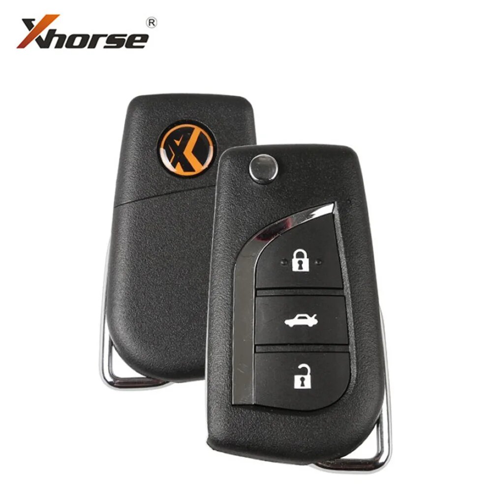 Xhorse XKTO20EN VVDI Универсальный дистанционный проводной ключ для Toyota Type 3, кнопки