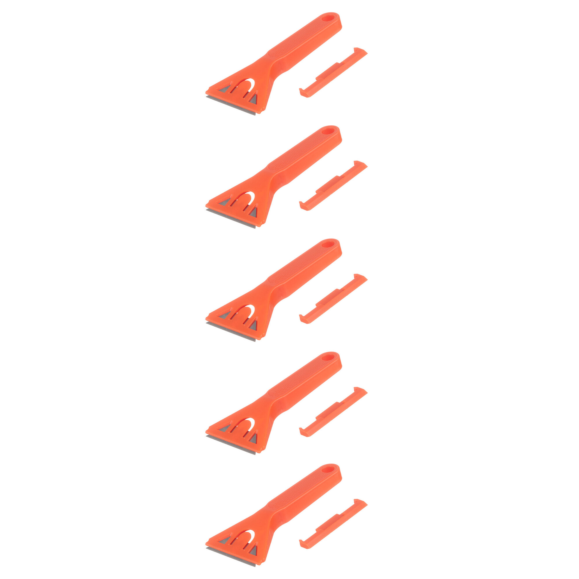 Скребок для стекла 60 мм с пластиковой ручкой (5 шт.)