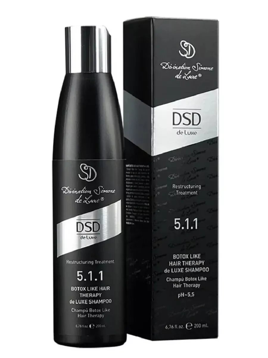 DSD de Luxe 5.1.1 Шампунь-ботокс для волос 200 мл
