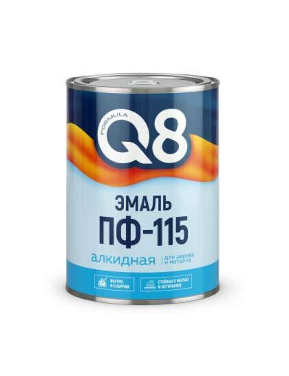 Эмаль Formula Q8 ПФ-115 салатная, 0,9 кг