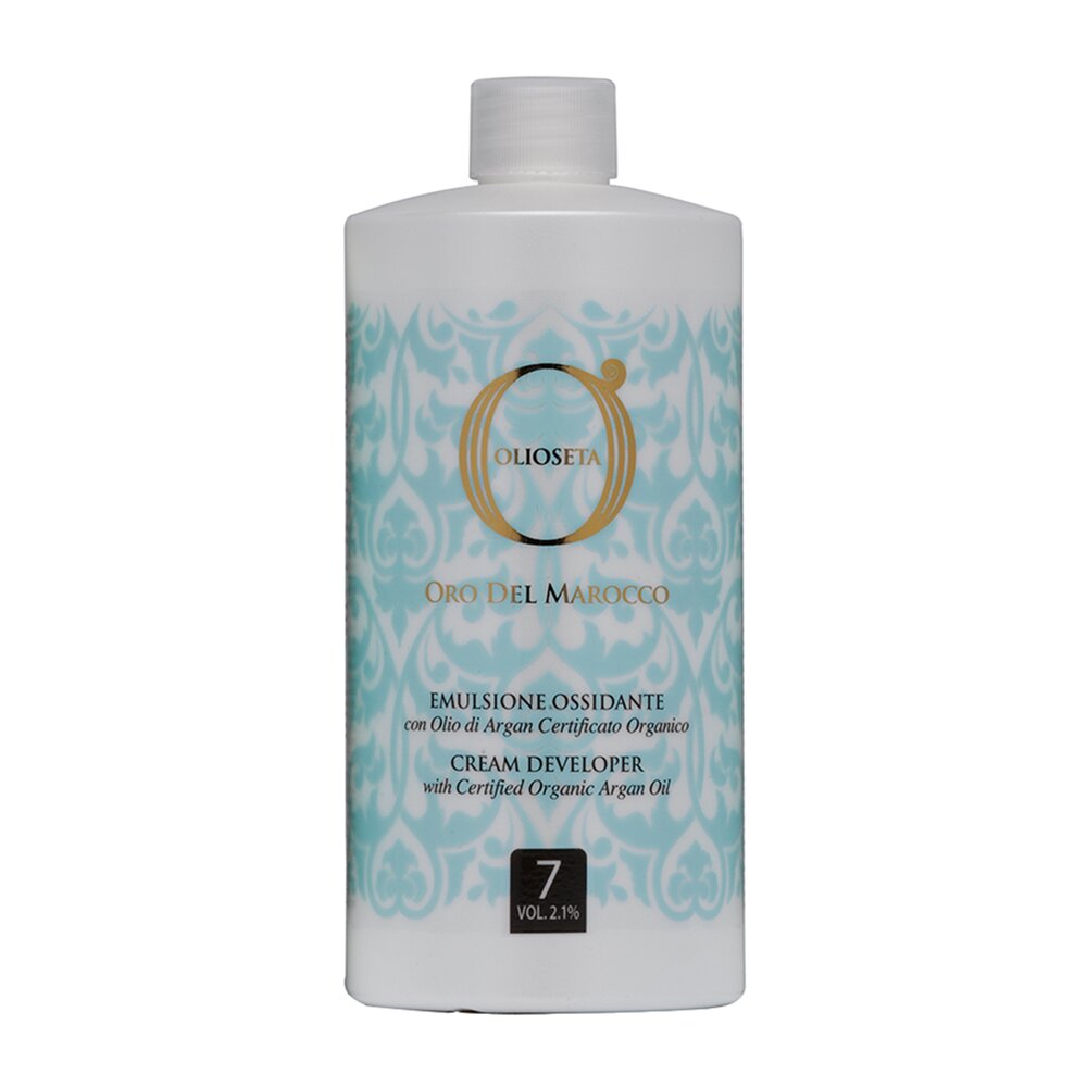 Оксидант Barex Olioseta oro del Marocco Emulsione Ossidante, Оксигент с Органическим Аргановым Маслом, 2.1%, 750 мл